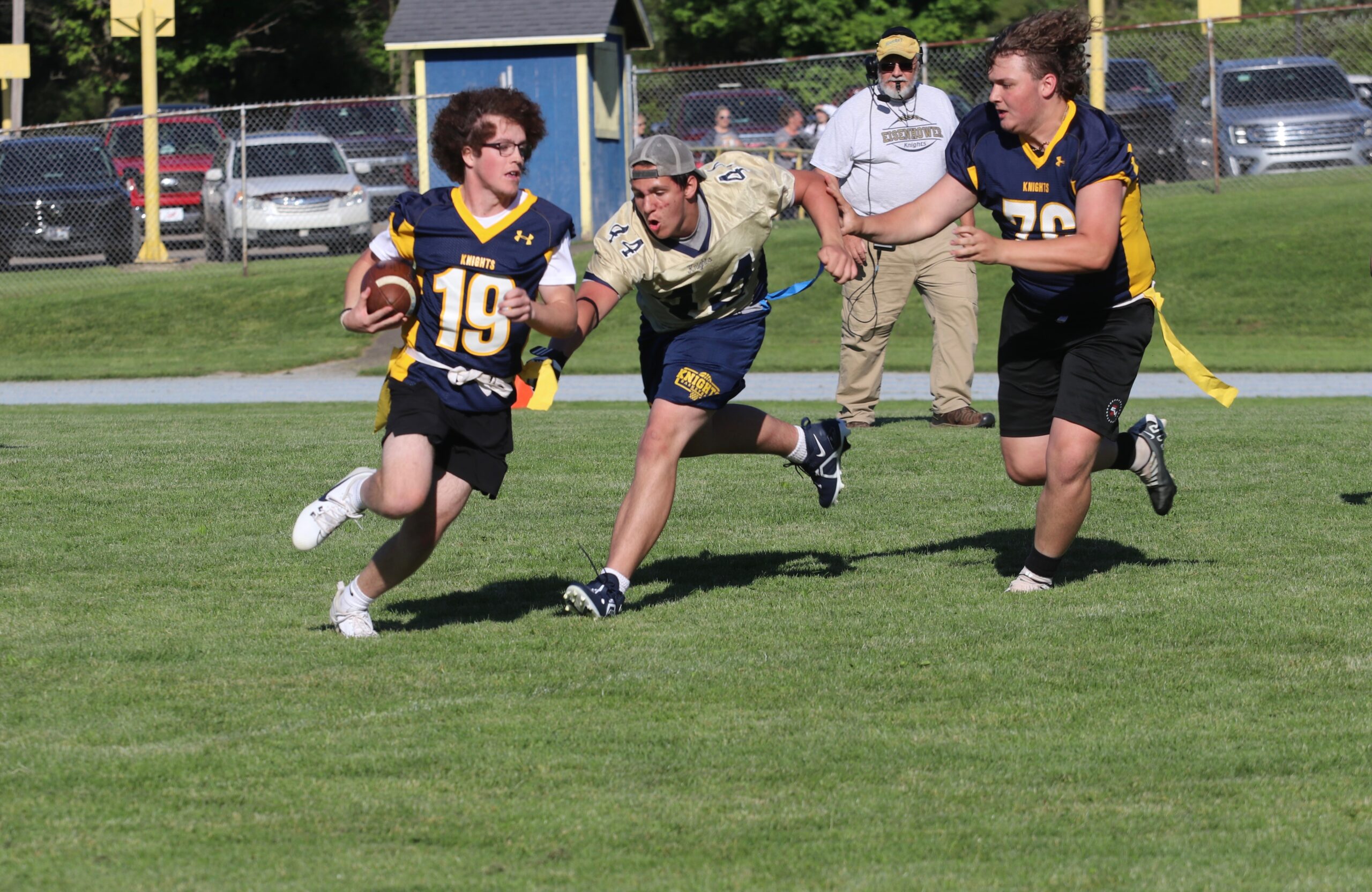 Knights hold 20th Blue-Gold spring game | News, Sports, Jobs - Times ...